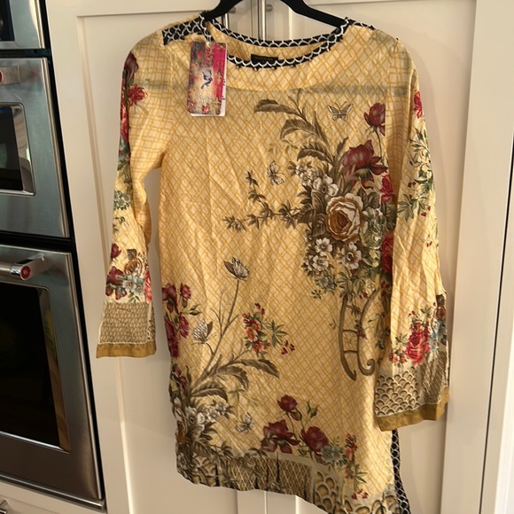 Tops | Indian Pakistani Tunic By Sapphire | Poshmark